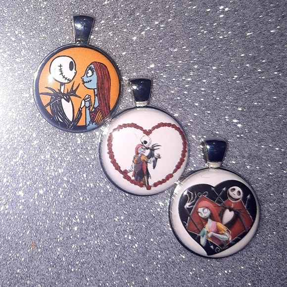 Accessories | Nightmare Before Christmas Necklace Set Of 3 | Poshmark